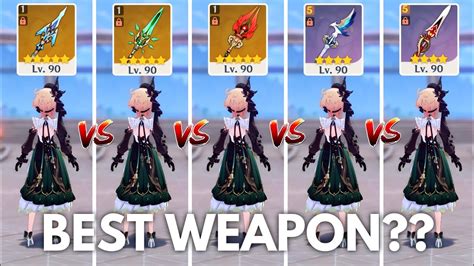 Best Weapon For C0 Emilie Genshin Impact Youtube