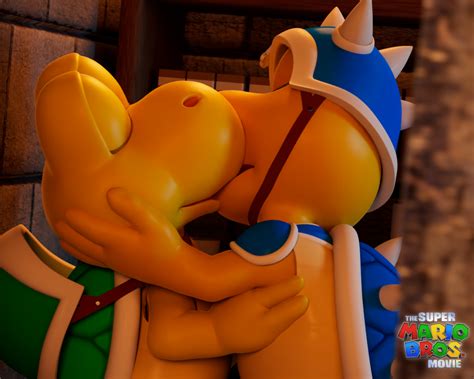 Rule 34 3d 3d Artwork Anthro Blue Shell Cinnamoncookies Closed Eyes Gay Homosexual Kissing