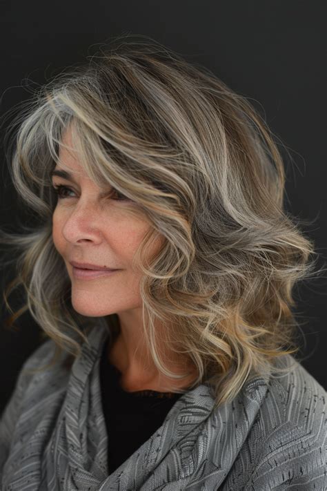 49 Grey Hair With Brown Highlights That Look Stunning At Any Age
