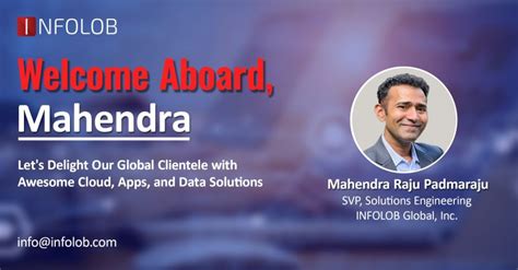 Infolob Global On Linkedin Infolob Adds Two Senior Vps To Its Sales And Solutions Portfolios 12