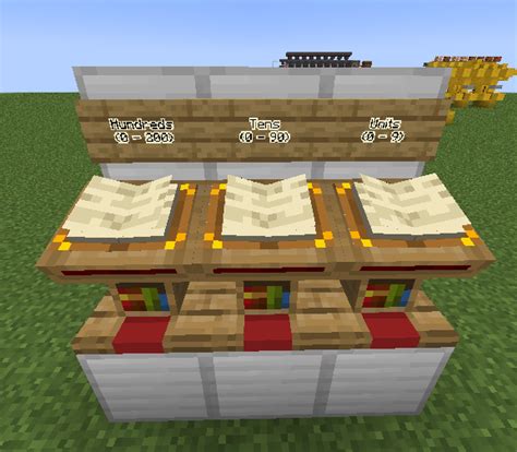 Need Help For Converting 3 Redstone Hex To 8 Bits Binary Redstone