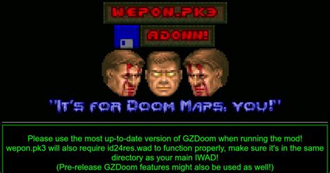 Wepon Pk3 Its For Doom Maps You