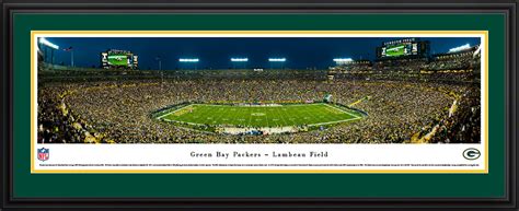 Green Bay Packers At Lambeau Field Panoramic Poster The Stadium Shoppe