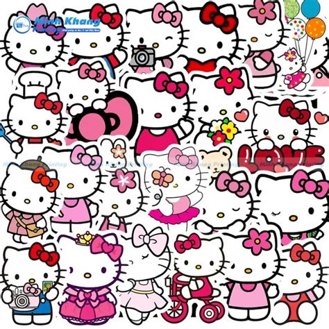 66 Mẫu Sticker Hello Kitty Cute And Đa Dạng Biểu Cảm