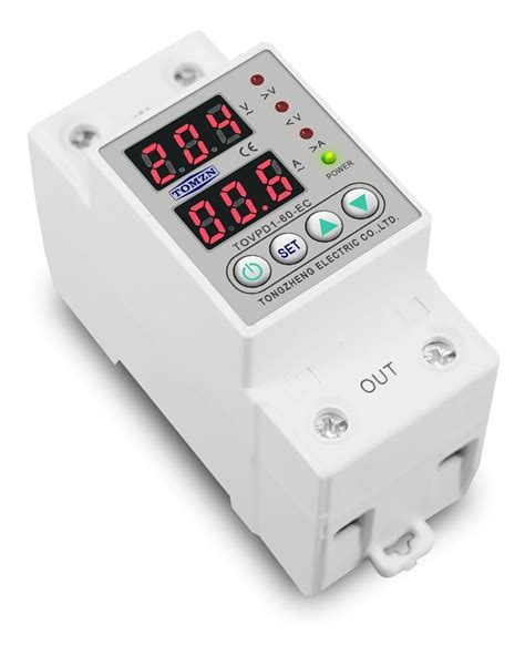 Rele Proteção Sobre E Sub Tensão E Corrente 63a 220v Tomzn Tekworld