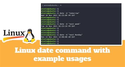 Linux Date Command With Example Usages LinuxWays