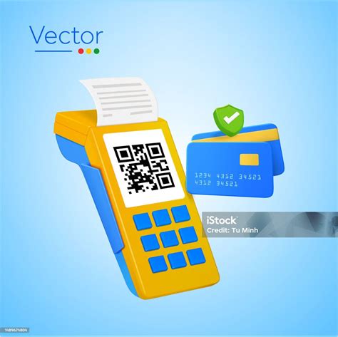 영수증 신용 카드 및 녹색 체크 표시가 있는 3d Pos 단말 장치 온라인 쇼핑 전자 청구서 지불 온라인 금전 거래를 위한 디자인 개념입니다 3d 벡터 그림 신용카드