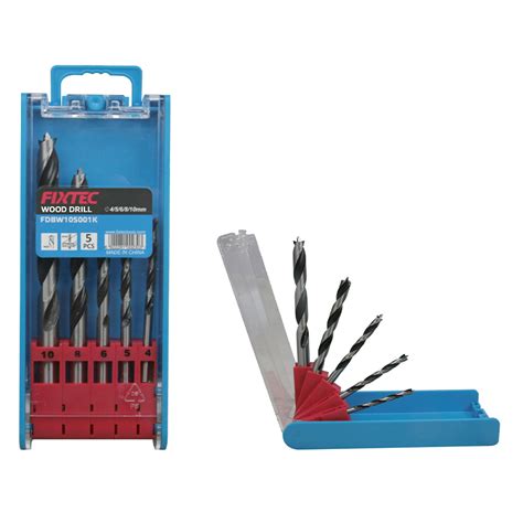 Fixtec 5pcs Wood Twist Drill Bits Set Inovus Partner Portal