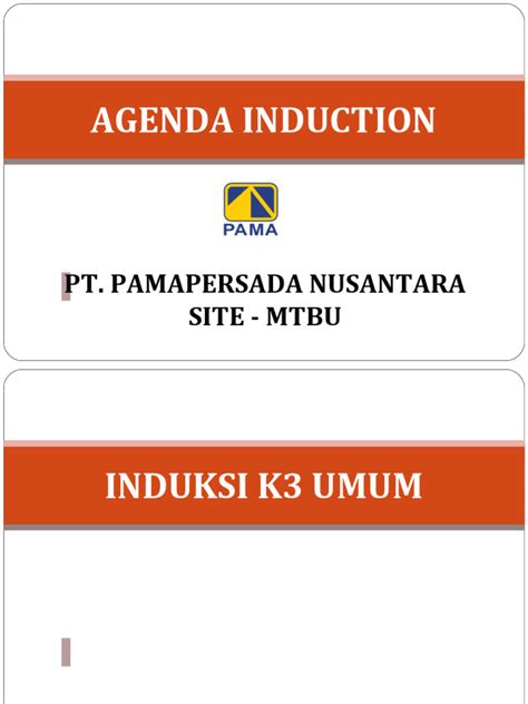 Presentasi Induksi Pama Mtbu Pdf