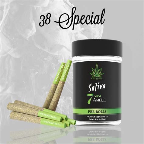 38 Special Mini Pre Rolls 7 Pack 3 5g Sativa Premium Flower Greenfields Group