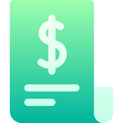 Bill Basic Gradient Gradient Icon