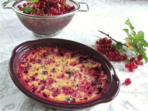 Flan Aux Groseilles Et Cassis