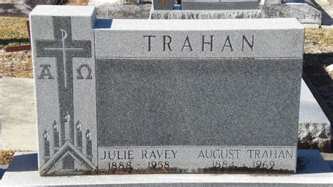 Julie Ravey Trahan 1888 1958 Homenaje De Find A Grave