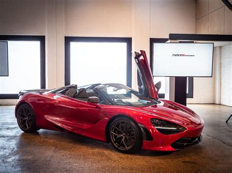In Pictures Up Close With The Magnificent Mclaren 720s Spider Convertible