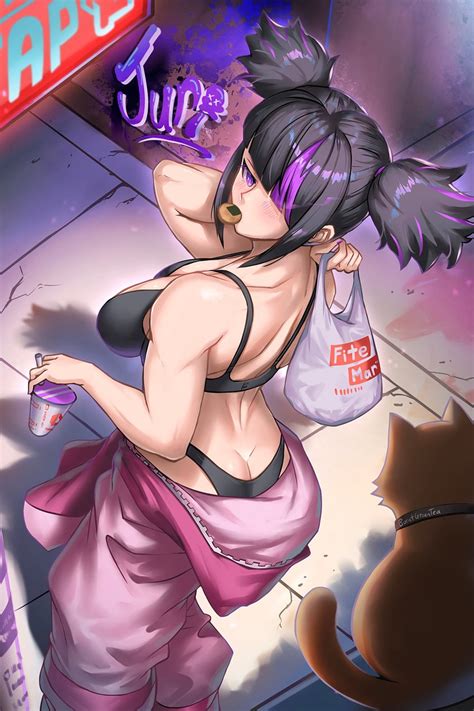 Han Juri Street Fighter And 1 More Drawn By Burnt Green Tea Danbooru