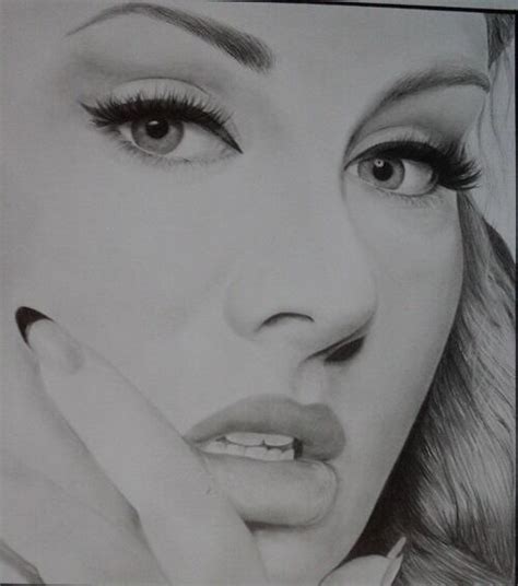 Adele Dibujo A Lapiz Imagui