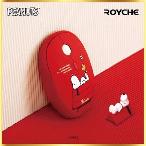Snoopy Bluetooth Wireless Mouse Silent Mouse No Click Sound Shopee Singapore