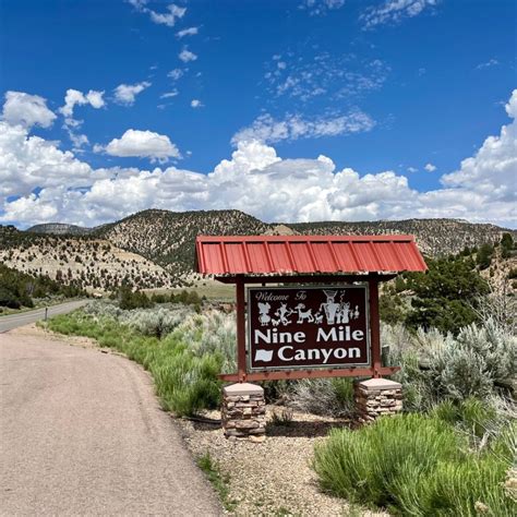 Map Of Nine Mile Canyon At Matthew Tindal Blog