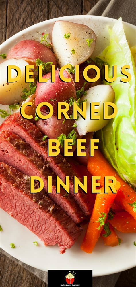Delicious Corned Beef Dinner Lovefoodies