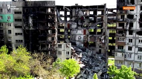 Defiant Putin Visits Occupied Mariupol Symbol Of Ukrainian Resistance