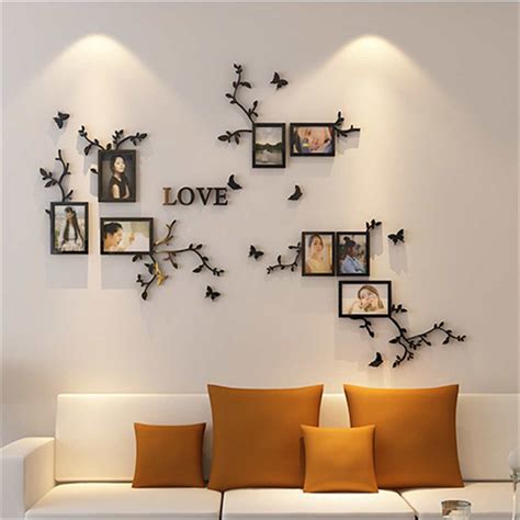 Украсить стену в комнате фотографиями 94 фото