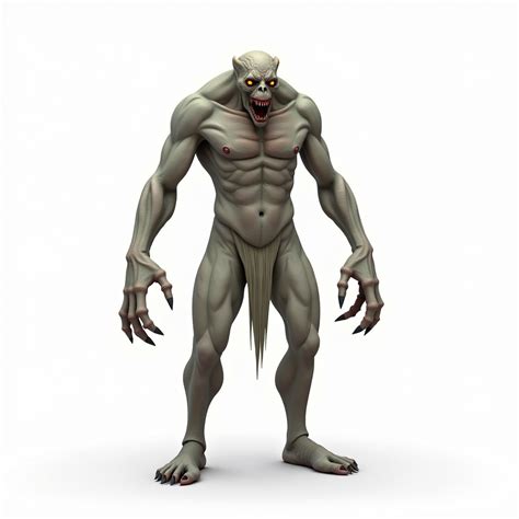 Humanoid Demon With Eerie Human Like Features Stable Diffusion Online