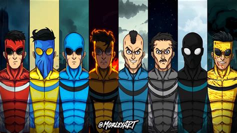 Invincible Variants Wallpaper By Calmorley On Deviantart