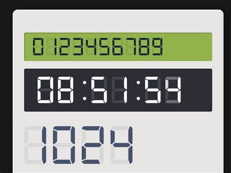 Vue3 Seven Segment Display