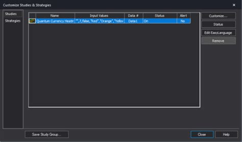 Configuring The Currency Heatmap Indicator For Tradestation Quantum