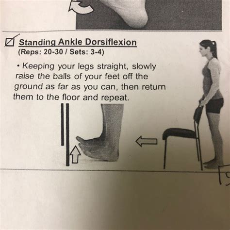 Standing Ankle Dorsiflexion By Steve T Exercise How To Skimble