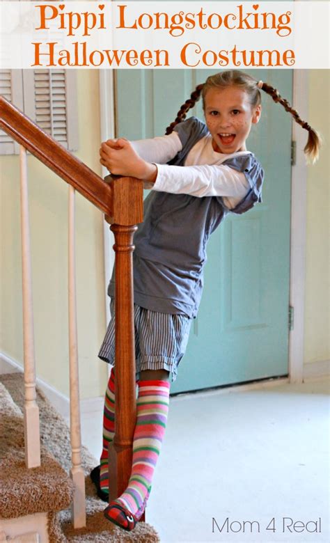 Pippi Longstocking Halloween Costume Free Mom 4 Real