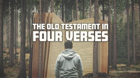 The Old Testament In Four Verses In Gods Image