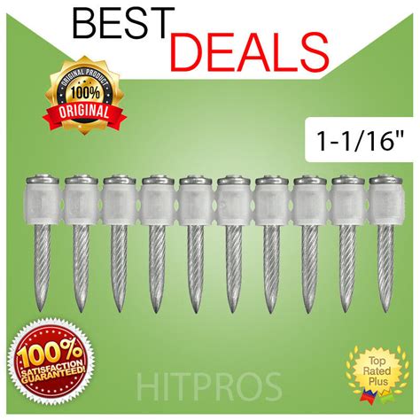 Hilti X U 27 Mx 1 116 Collated Fastener New100pc Free Hat