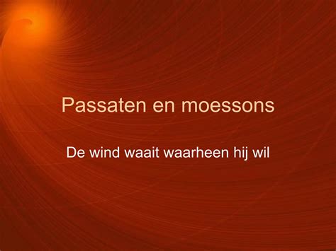 Passaten En Moessons Ppt