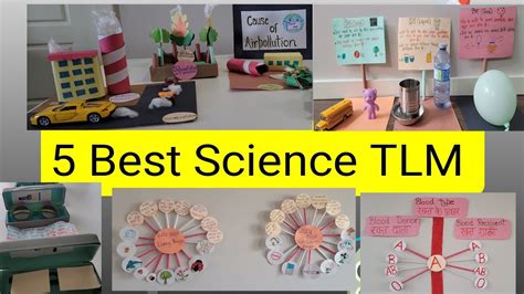 5 Best And Important Science Tlm For Class 6 To 8 Science Project Tlm