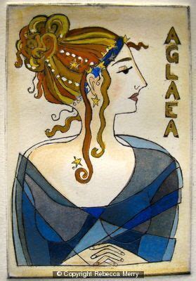 Aglaea One Of The Charites She Represents Beauty Intelligence And