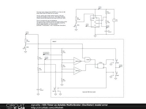 Bug Report High Level Voltage At Output Pin Of Cl 555 Timer Model Does