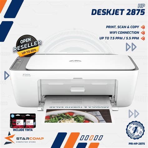 Printer Hp 2875 Deskjet Ink Advantage All In One Wireless Lazada