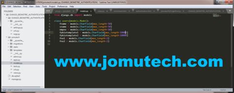 Python Django Biometric Authentication Joseph Mwema Biometrics Engineer