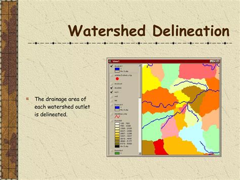 Watershed Delineation Ppt