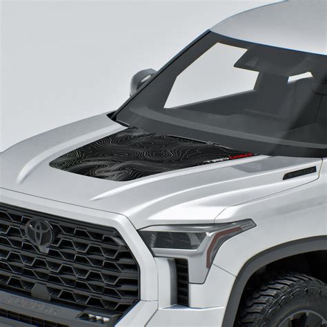 Toyota Tundra Terrain Hood Solid Rumble Wraps