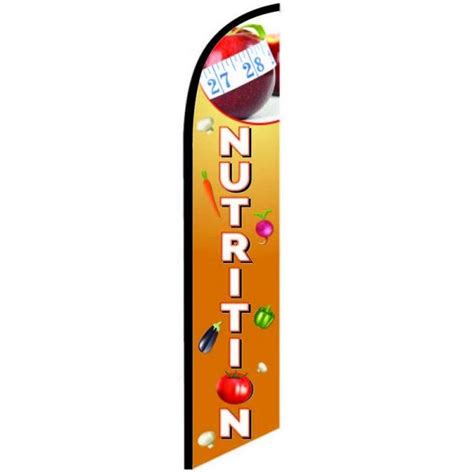 Nutrition Feather Flag Sports And Business Banners