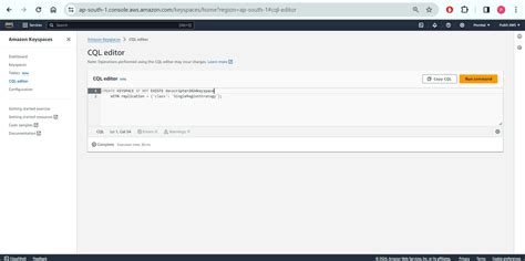 What Is Aws Keyspaces How To Setup Aws Keyspaces Geeksforgeeks