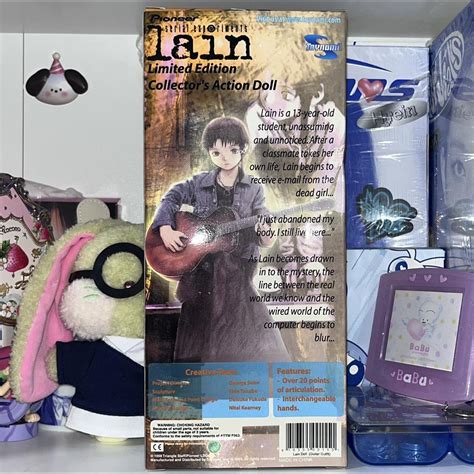 Serial Experiments Lain Doll Anime Figure Brand Depop