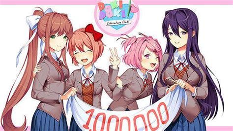 Doki Doki Literature Club Supera El Millón De Descargas Vandal