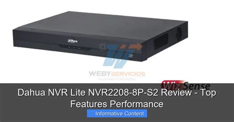Dahua Nvr Lite Nvr2208 8p S2 Review Top Features Performance