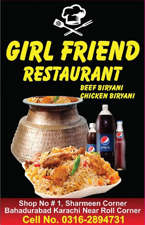Girl Friend Restaurant Karachi