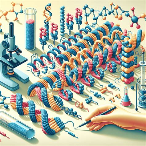 펩타이드 합성 단백질 연구의 구성 요소 Et단백질 펩타이드 합성 단백질 연구의 구성 요소 Et단백질