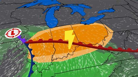 Midwest Severe Storms Could Pack Damaging Winds Isolated Tornadoes Today Videos From The