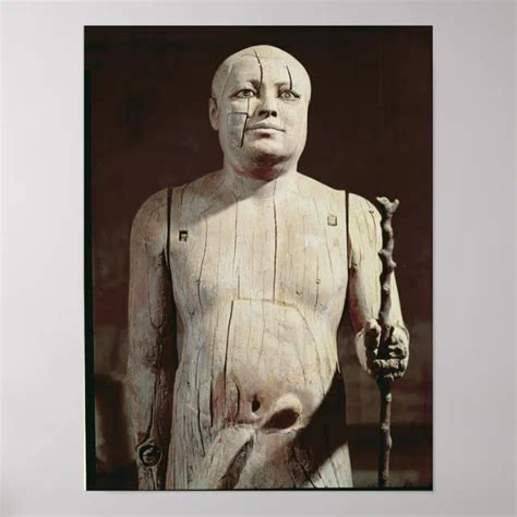 Statue Of Ka Aper Poster Zazzle